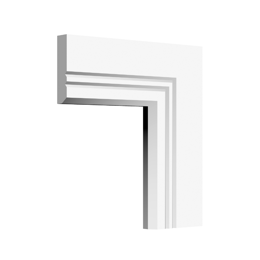 Chamfer V 2 Groove Architrave
