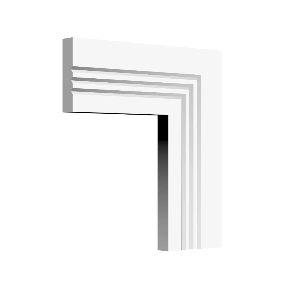 Square Edge V 3 Groove Architrave
