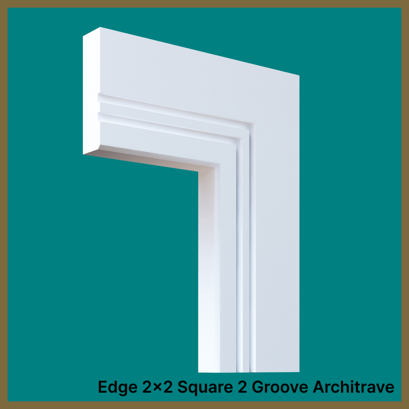 Edge 2x2 2 Groove Architrave